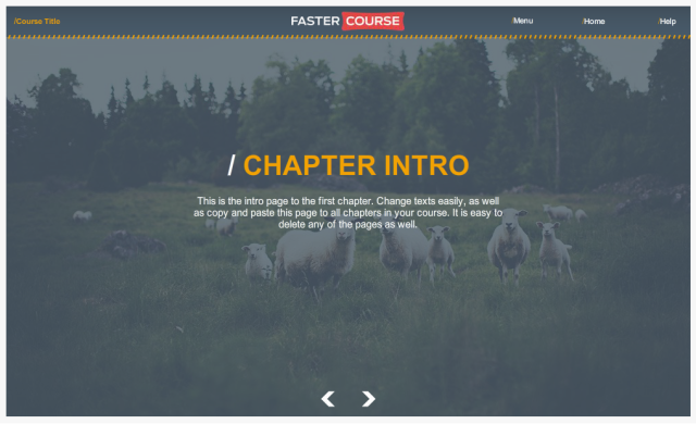 Articulate Storyline Countryside Guide Chapter Intro Preview - E ...