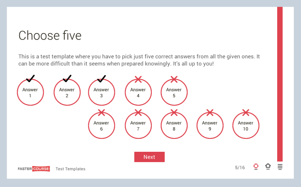 Storyline Template Guide E-learning templates-FasterCourse