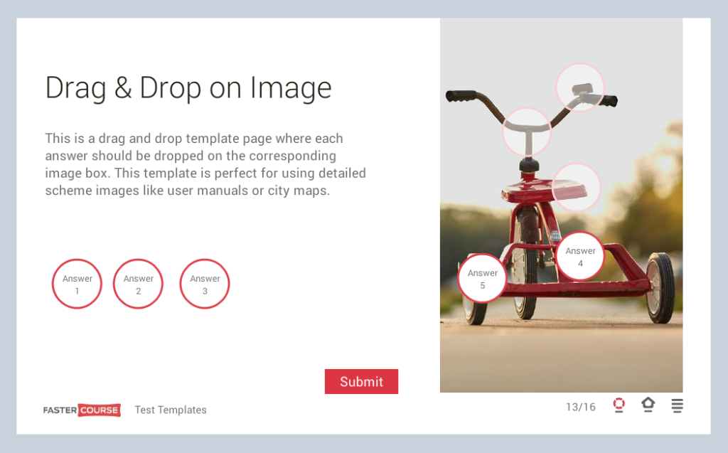 Storyline Template Guide E-learning templates-FasterCourse