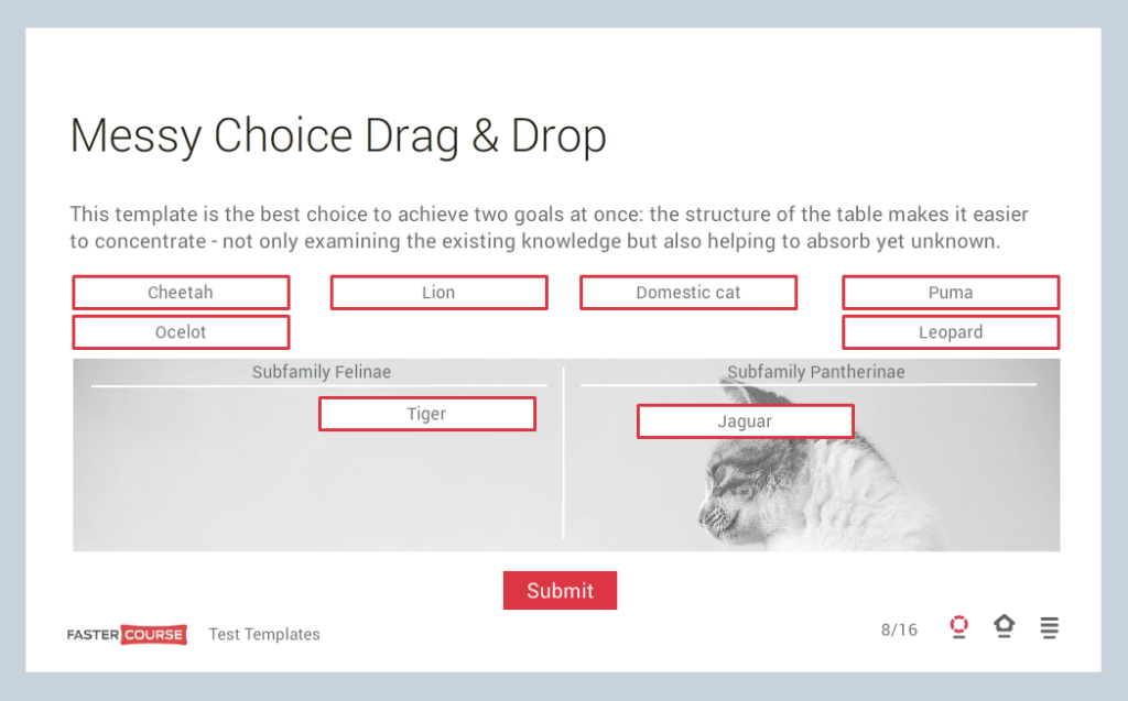 Storyline Template Guide E-learning templates-FasterCourse