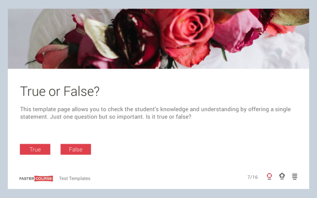 Storyline Template Guide E-learning templates-FasterCourse