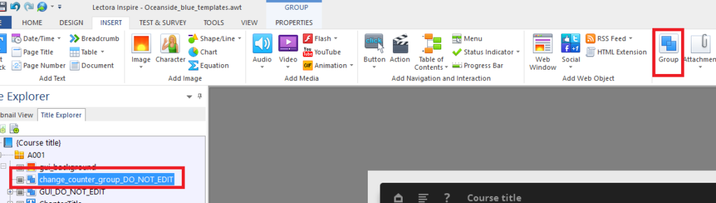 How to create a custom page counter in Lectora? - FasterCourse