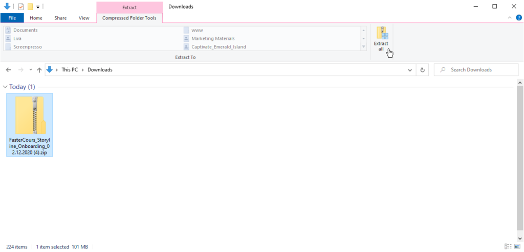 How to download the new templates - FasterCourse