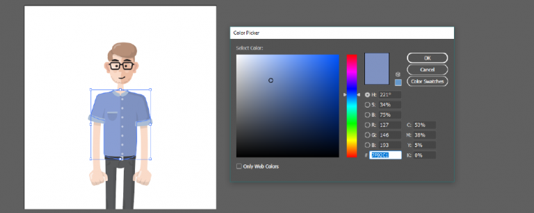 How to customize e-learning characters - FasterCourse