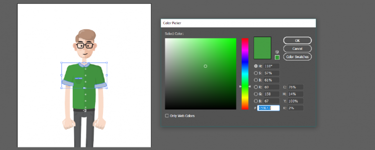How to customize e-learning characters - FasterCourse