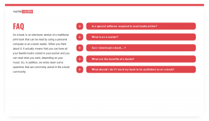 Free Storyline Elearning template - FAQ page - FasterCourse
