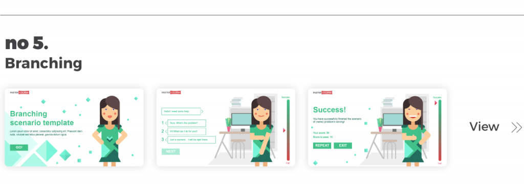 Top Elearning Templates in 2018 - FasterCourse Elearning Templates