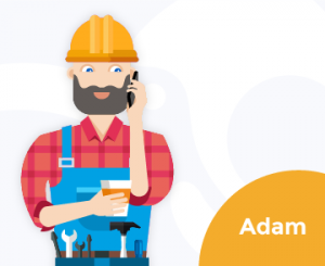 Illustrated Characters for Elearning Projects - Adam Construction