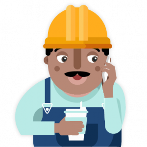 Illustrated Characters for Elearning Projects - Carlos Construction