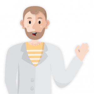 Illustrated Characters for Elearning Projects - James