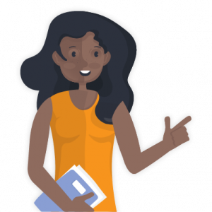 Illustrated Characters for Elearning Projects - Megie