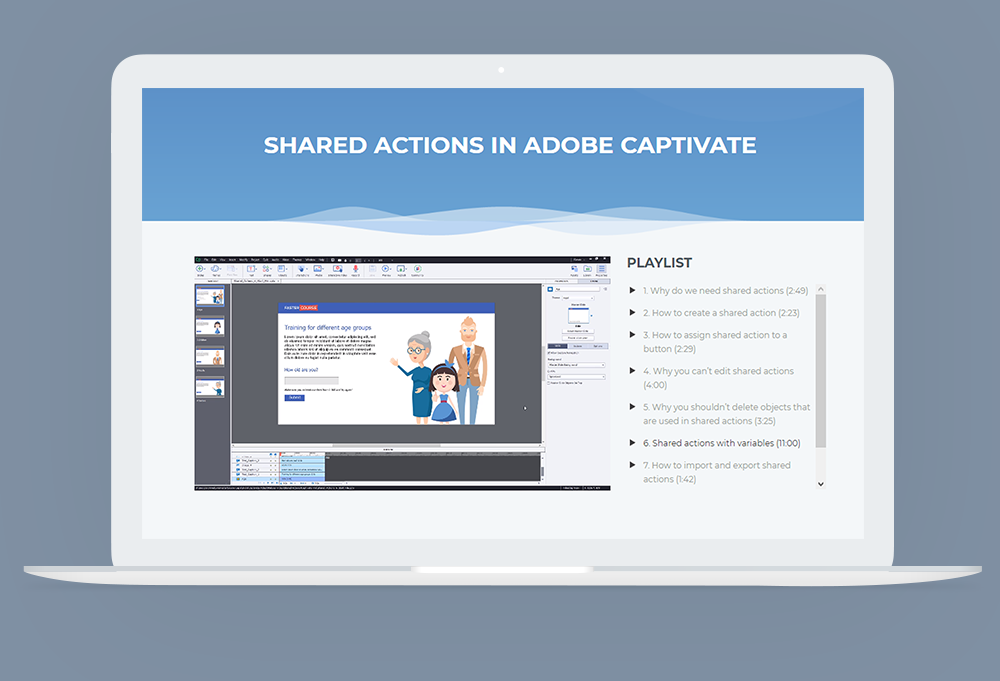 FasterCourse_Timeline - E-learning Templates - FasterCourse