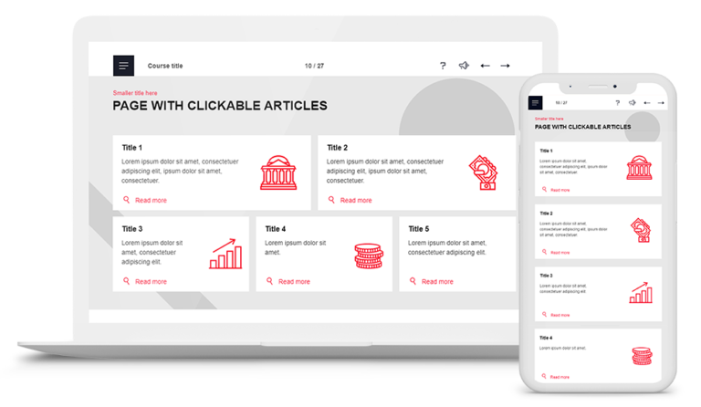 Top 10 Captivate Templates 2020 - FasterCourse