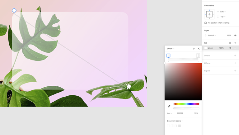 How to create glassmorphism effect in Figma - Fastercourse
