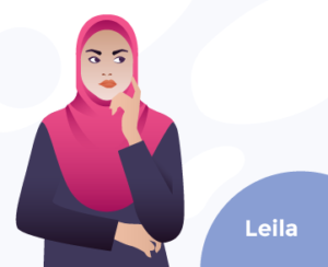 Illustrated Characters for Elearning Projects - Leila