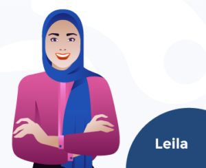 Illustrated Characters for Elearning Projects - Leila