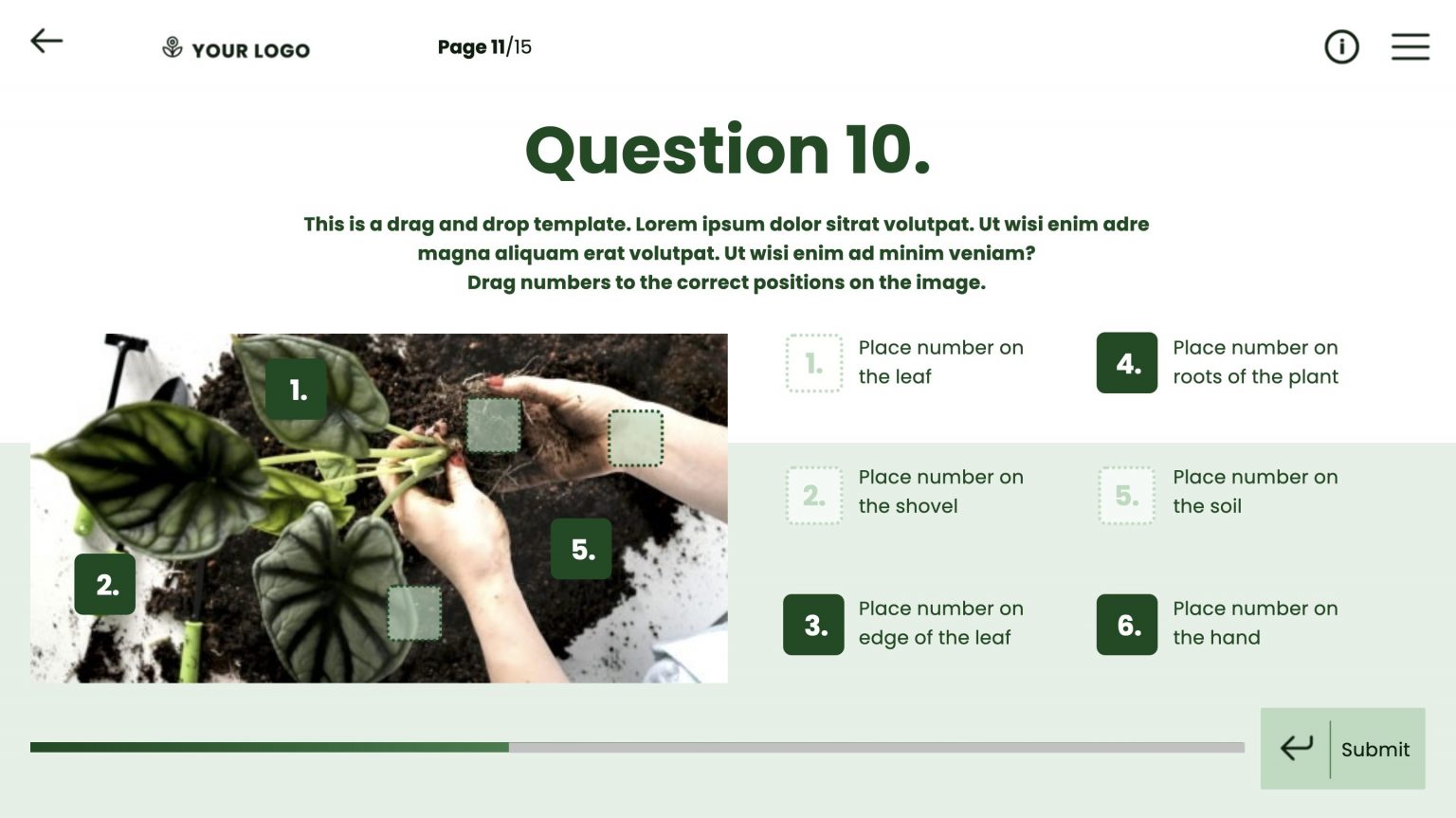 Countdown Test Template for Elearning - FasterCourse