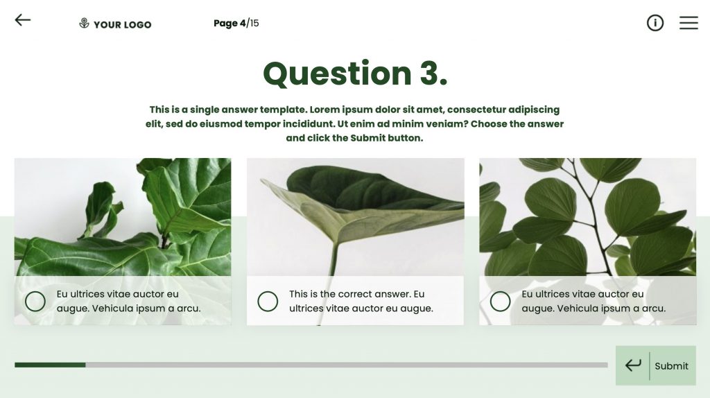 Countdown Test Template for Elearning - FasterCourse