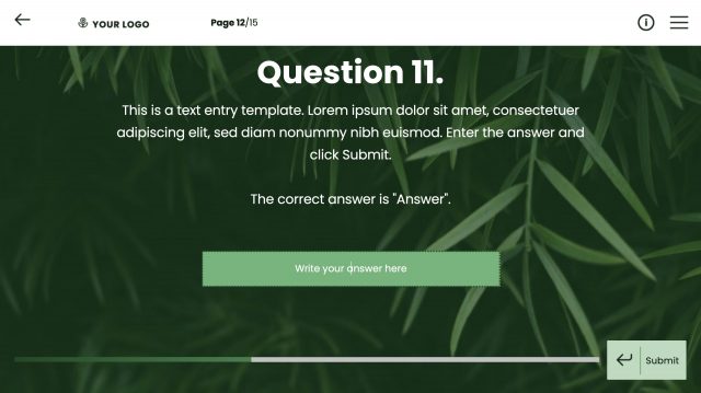 Countdown Test Template for Elearning - FasterCourse