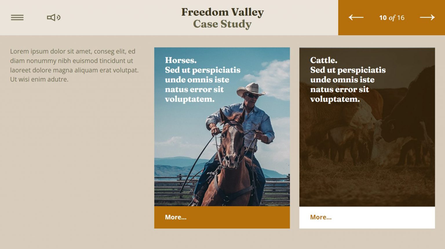 New templates - Freedom Valley - E-learning Templates - FasterCourse